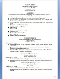 Structural Drafter Sample Resume Format in Word Free Download