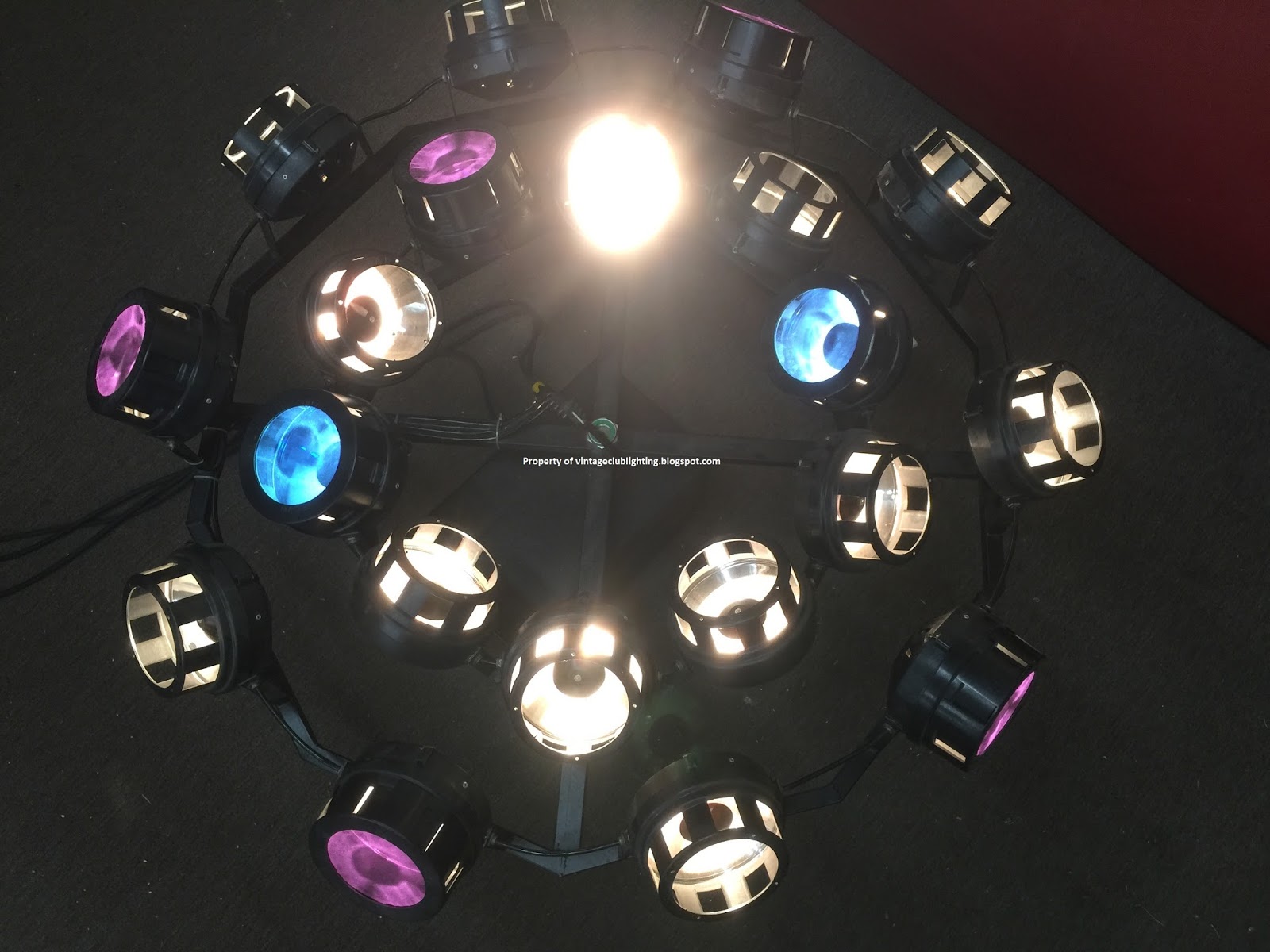 Vintage club lighting: 2016