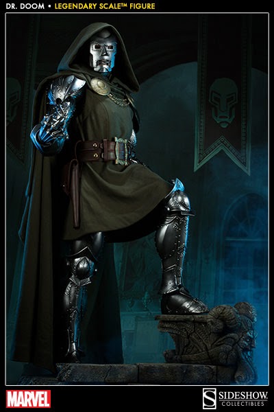 Hot Toys / Sideshow Collectibles - Escala 1/6: Dr Doom Legendary Scale ...