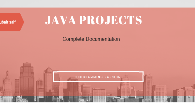 List of Java Projects - Tech Spider