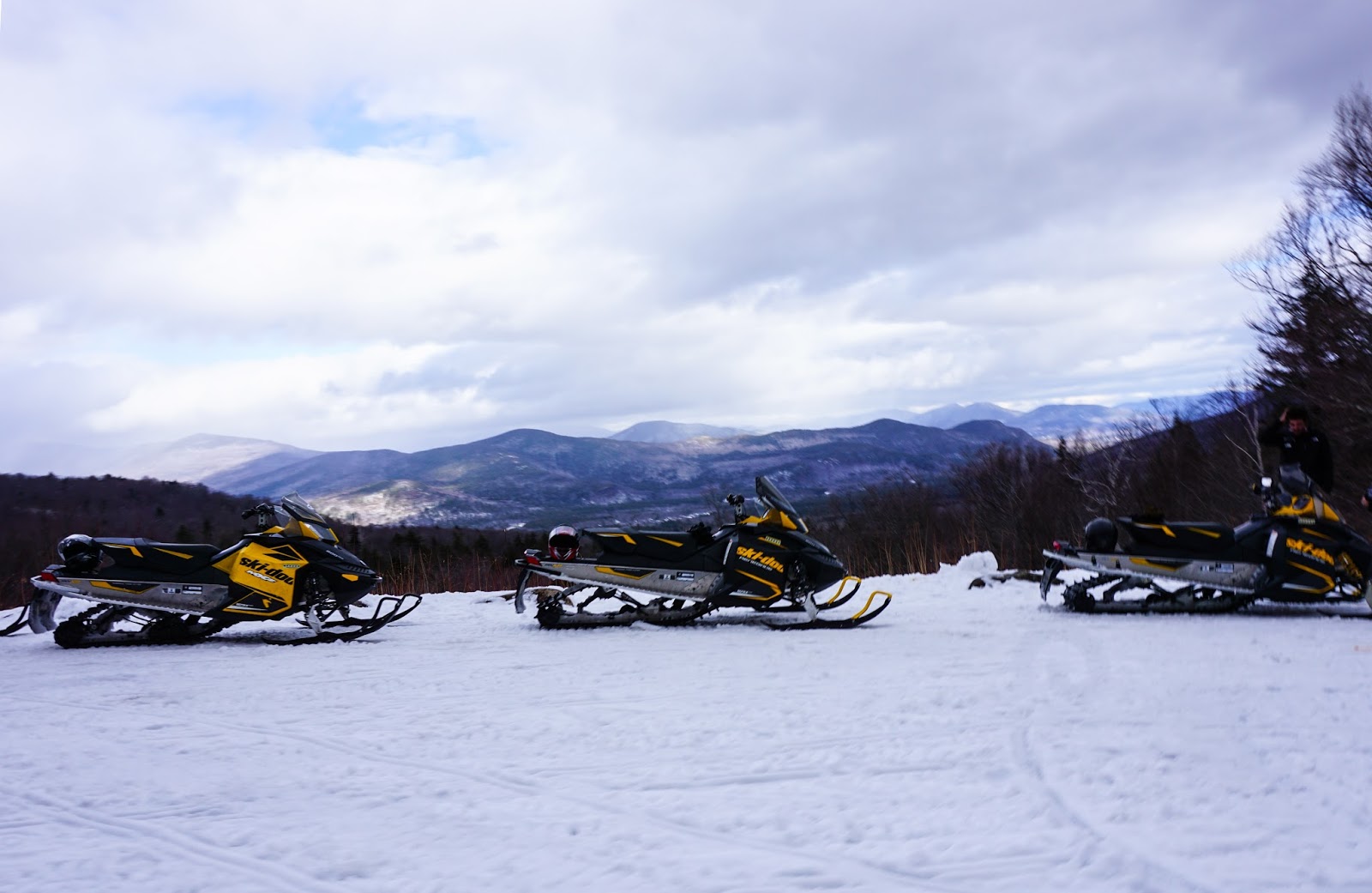 Northern Extremes Snowmobiling in the White Mountains