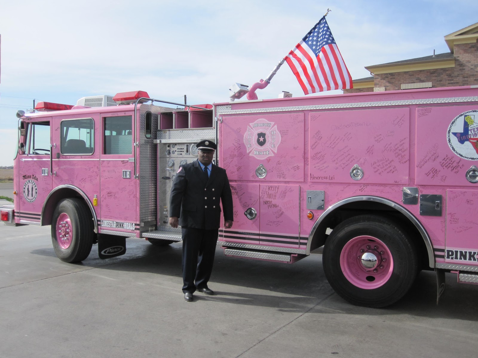 Have You Ever Seen A Pink Fire Truck?