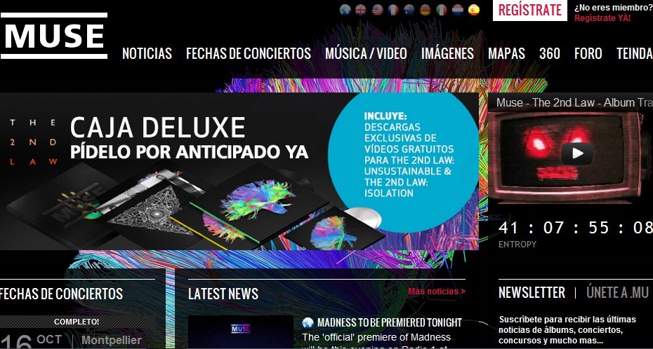 Muse Venezuela: Muse.mu disponible en español