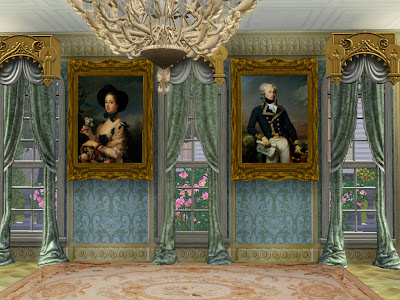 My Sims 3 Blog: Small 18th Century Rococo Portraits Set 1 & 2 by The ...