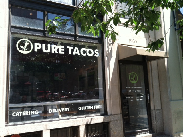 22nd & Philly: Gluten-Free Pure Tacos Hits Center City