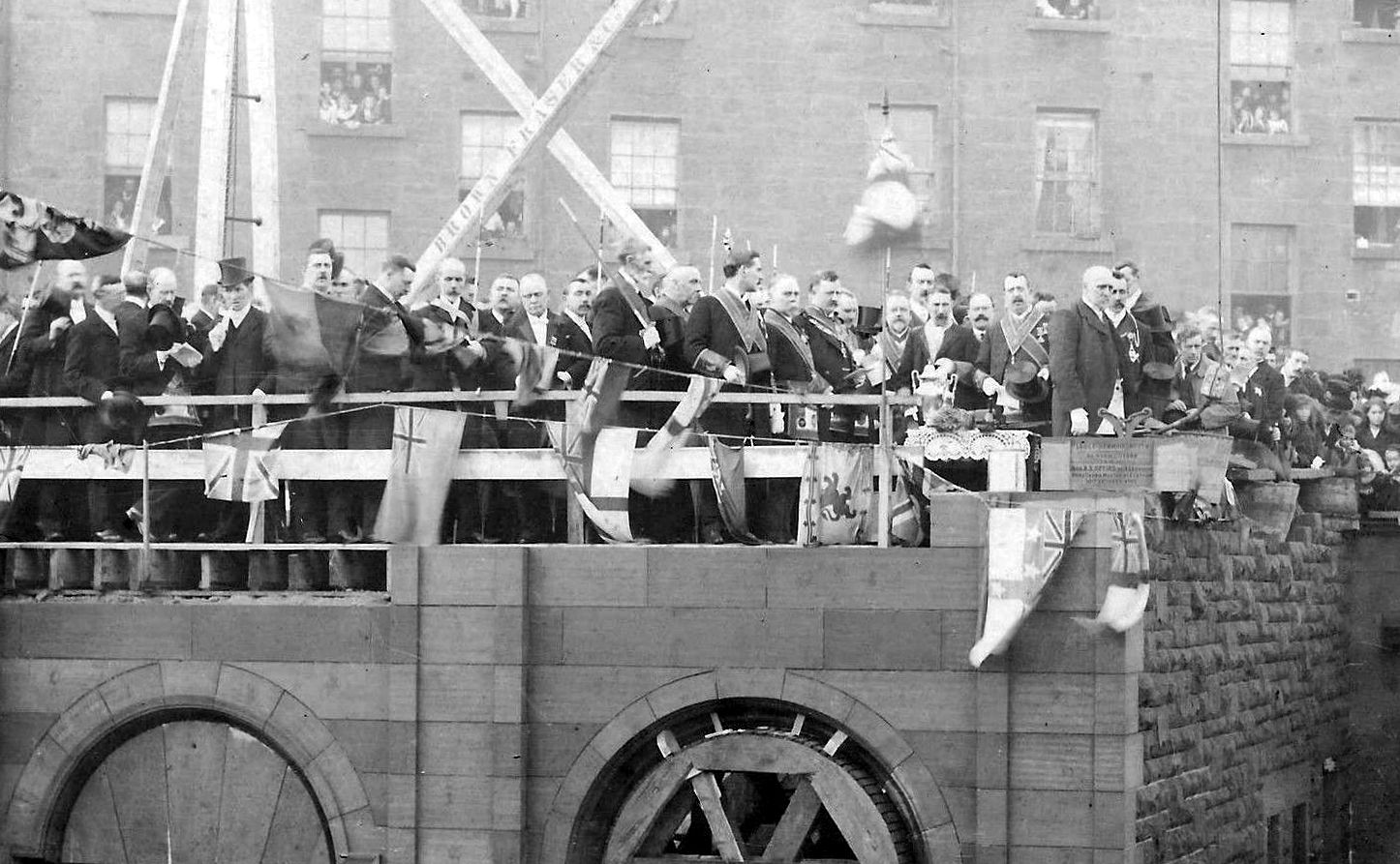 Tour Scotland: Old Photograph Kenmuir Masonic Lodge Springburn Glasgow ...