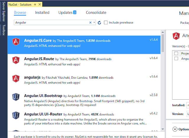 How to create a single page application using AngularJS, WebAPI & MVC ...