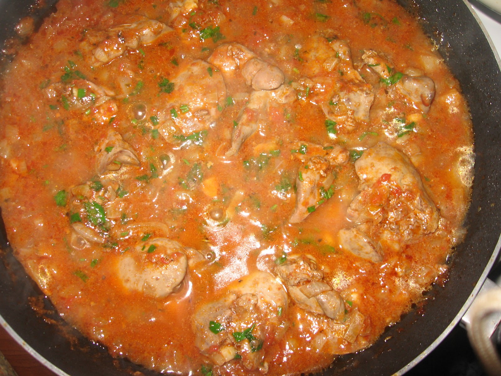 Dulce casa: Ficatei de pui in tigaie (2)