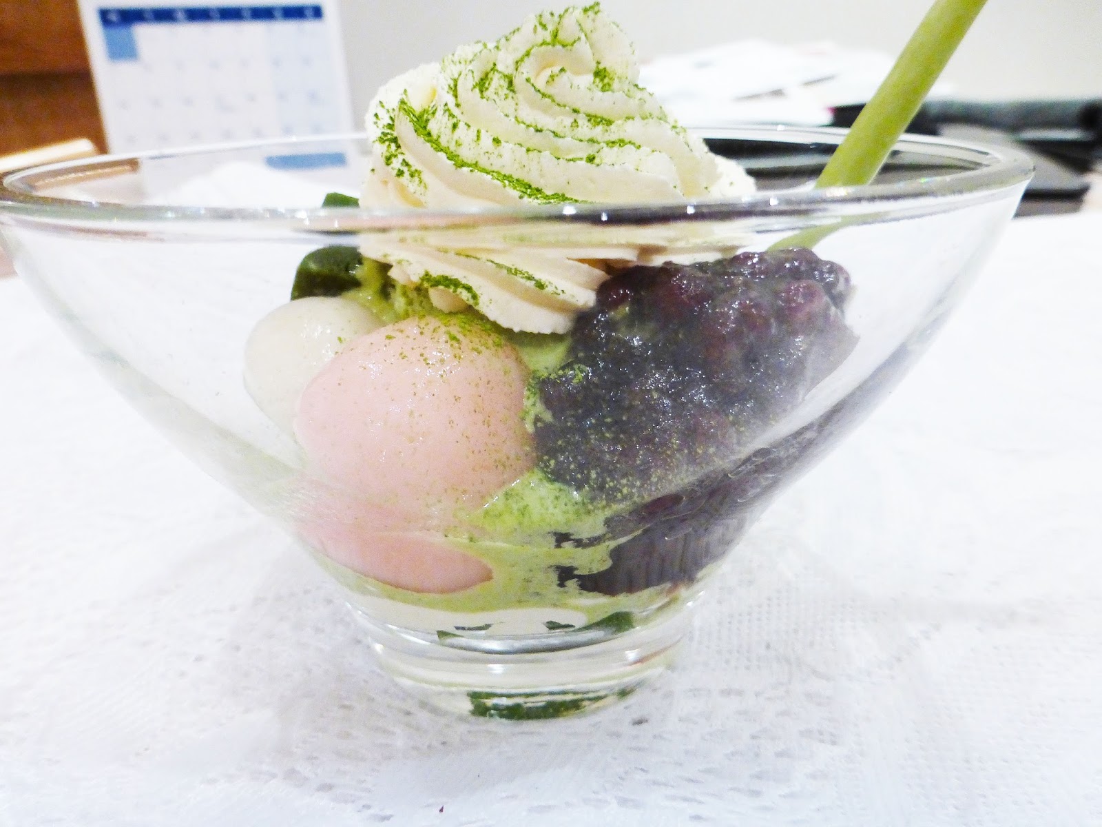 Matcha Parfait – Matcha Kuzumochi and Dango Recipe