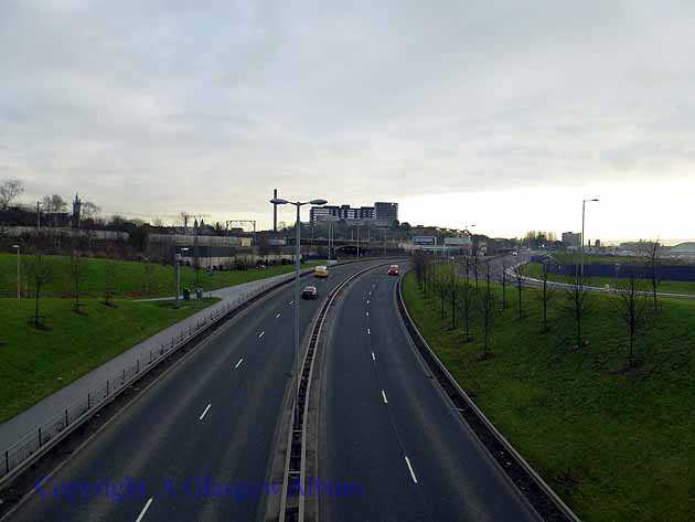 A Glasgow Album: Partick: Clydeside Expressway, on the bridges