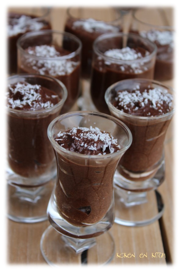 Vegan chocomousse