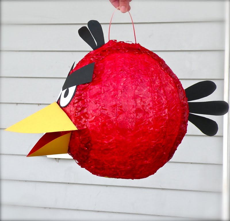 Much Ado About Nothing: ~Crafting Emergencies! Angry Birds Pinata~