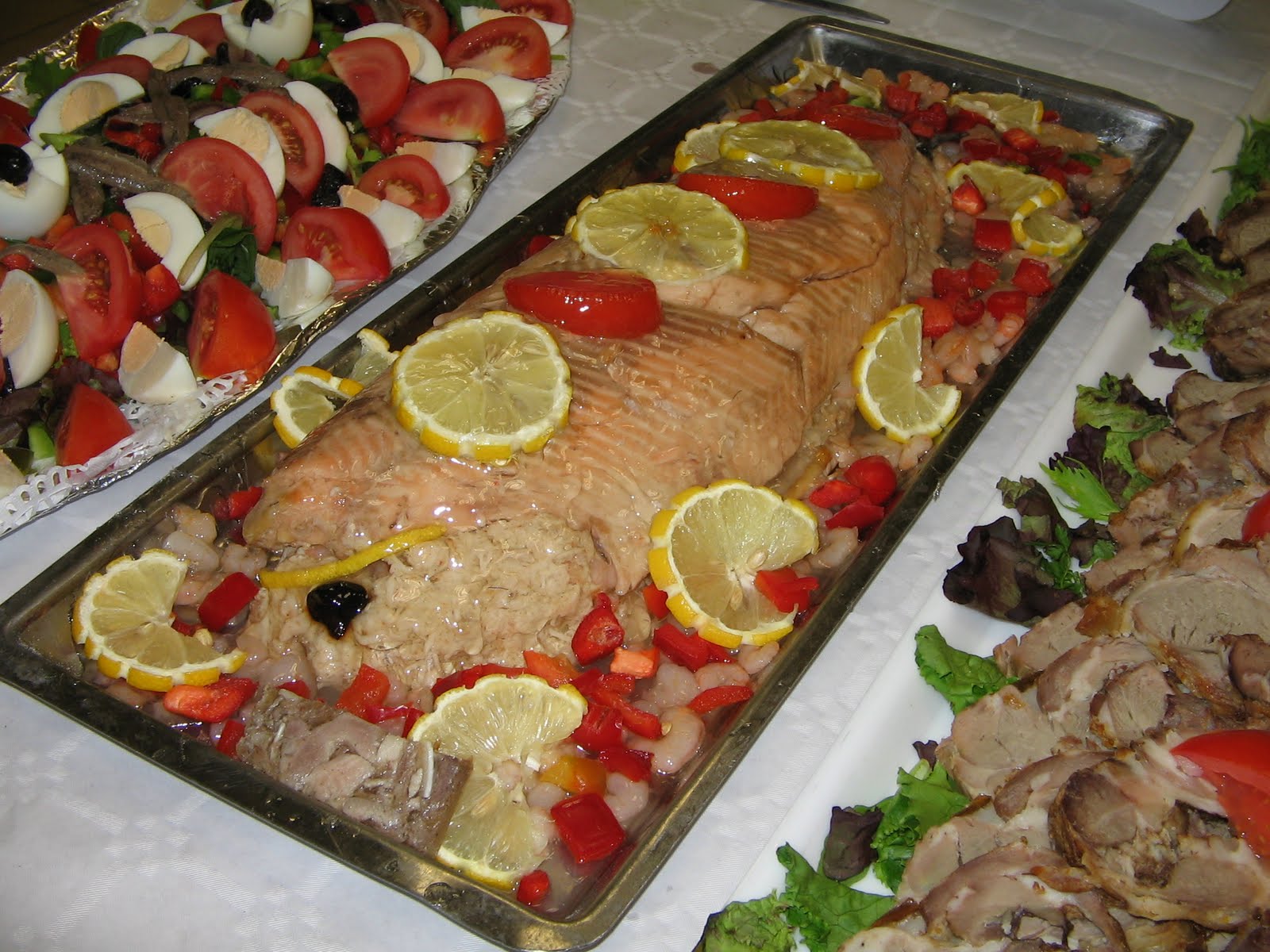 La marmotte gourmande: buffet froid "mariage"