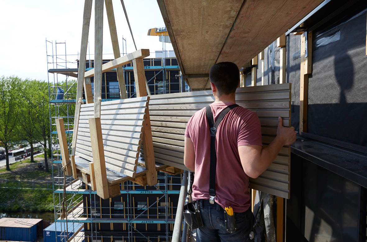 "Woodie" Student Dormitory - Timber Prefab Modular Building in Hamburg ...
