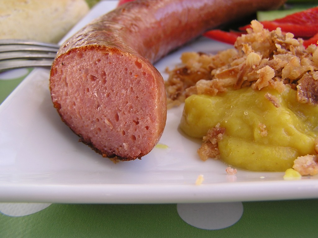 En pølse skal serveres med føl'se - HomeMadeHeaven