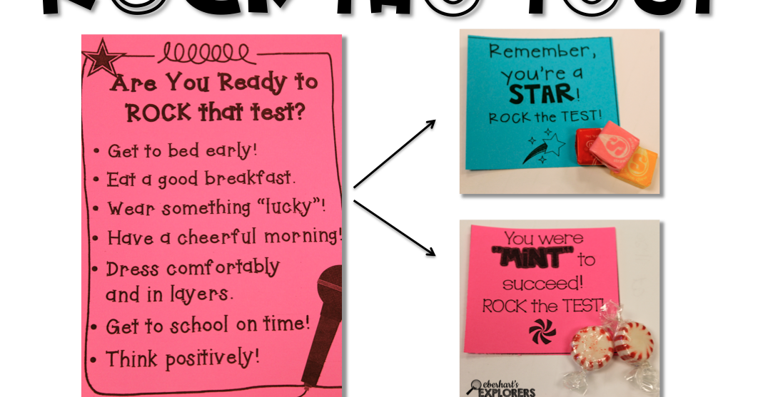 Eberhart's Explorers: Testing Encouragement + a Freebie!!