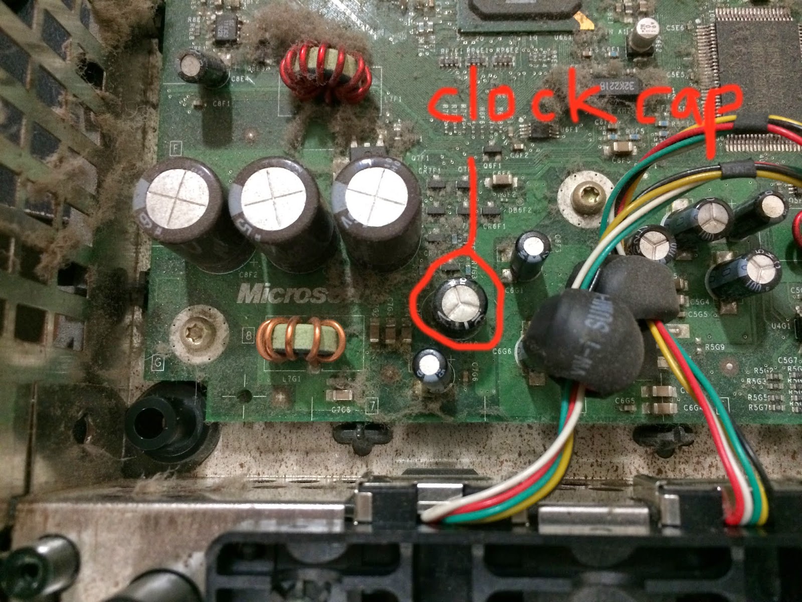 Okay so Any help identifying Motherboard version and clock capacitor ...