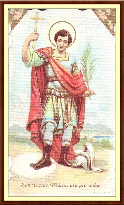 ALL SAINTS: ⛪ Saint Victor of Marseilles - Martyr