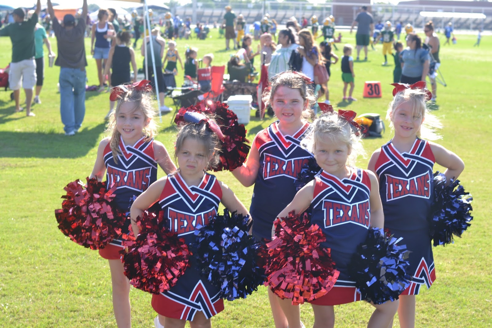 Courtright Family: KYF Texans - Our Favorite Cheerleader