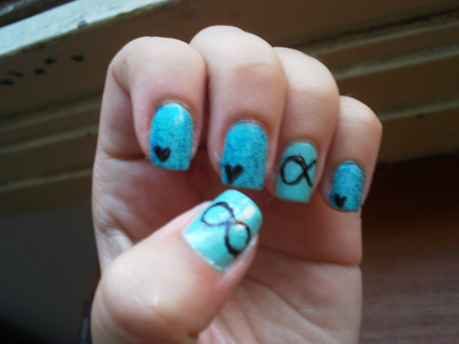 Nail Art Designs by Eliza: "Infinity Nails" Nail art