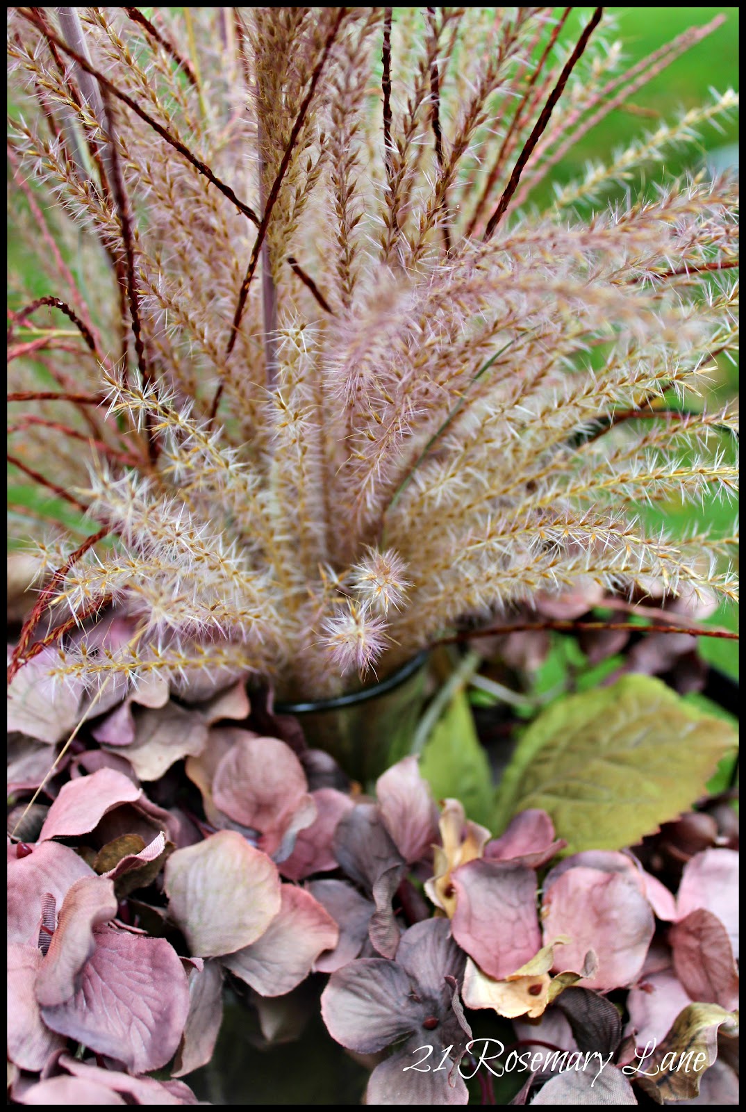 21 Rosemary Lane: Fall Filled Farm Basket