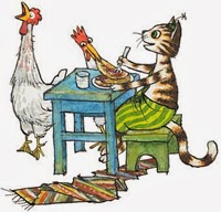 Había una vez.....: Comenzamos el Blog con el gato Findus