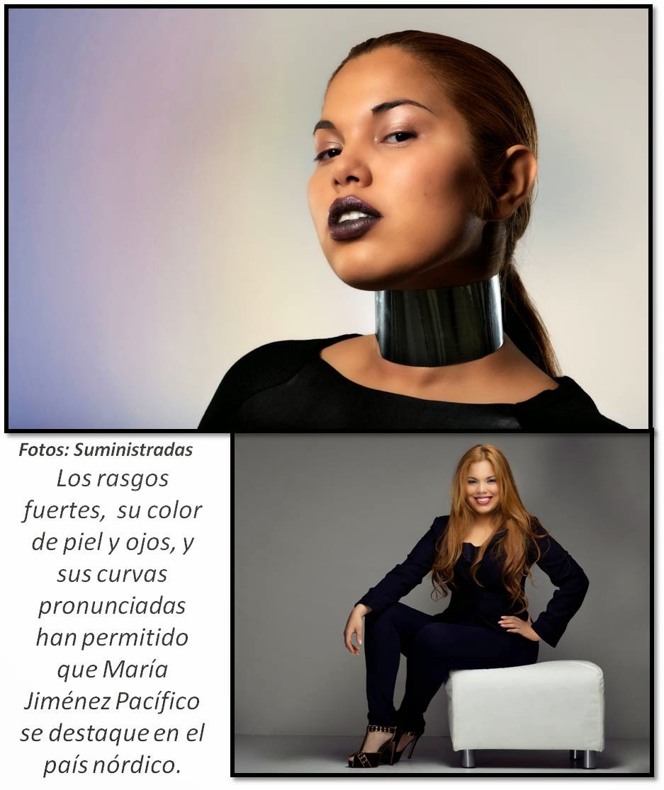 María, la colombiana con más peso sobre las pasarelas europeas