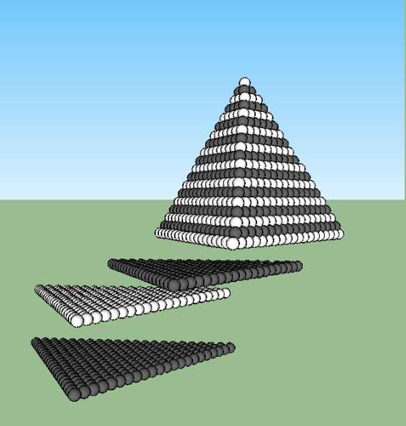 The Lights of Perfection Wheel: Stacking Spheres