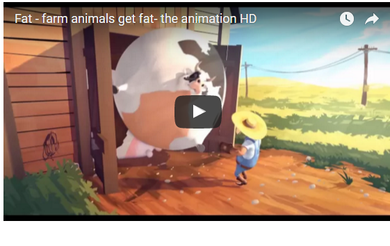 Fat - farm animals get fat- the animation HD ~ Disigner Handsome