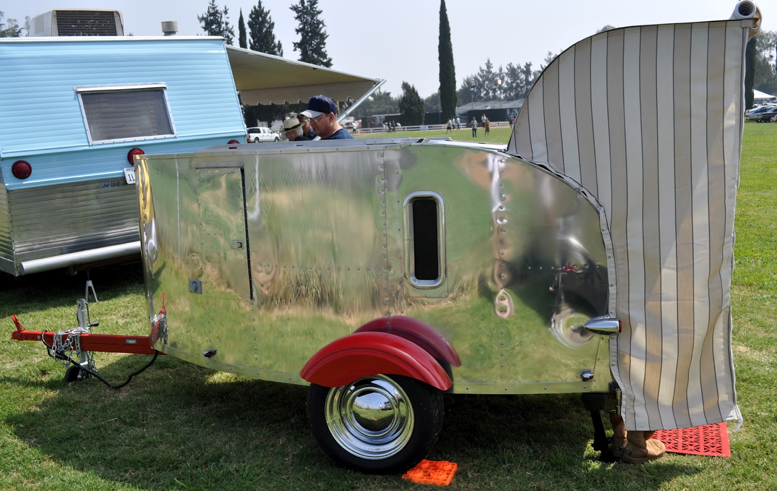 Just A Car Guy: a change in the design of a teardrop, sleeping in back ...