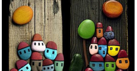 Beautiful Stone Crafts - {2} Best Crafts - DIY Ideas