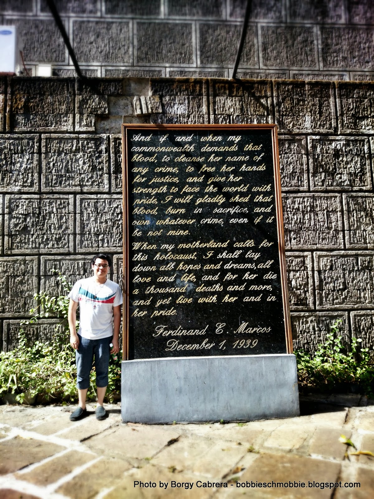 The First Glimpse of the Past: Ferdinand Marcos | A Poised Quill