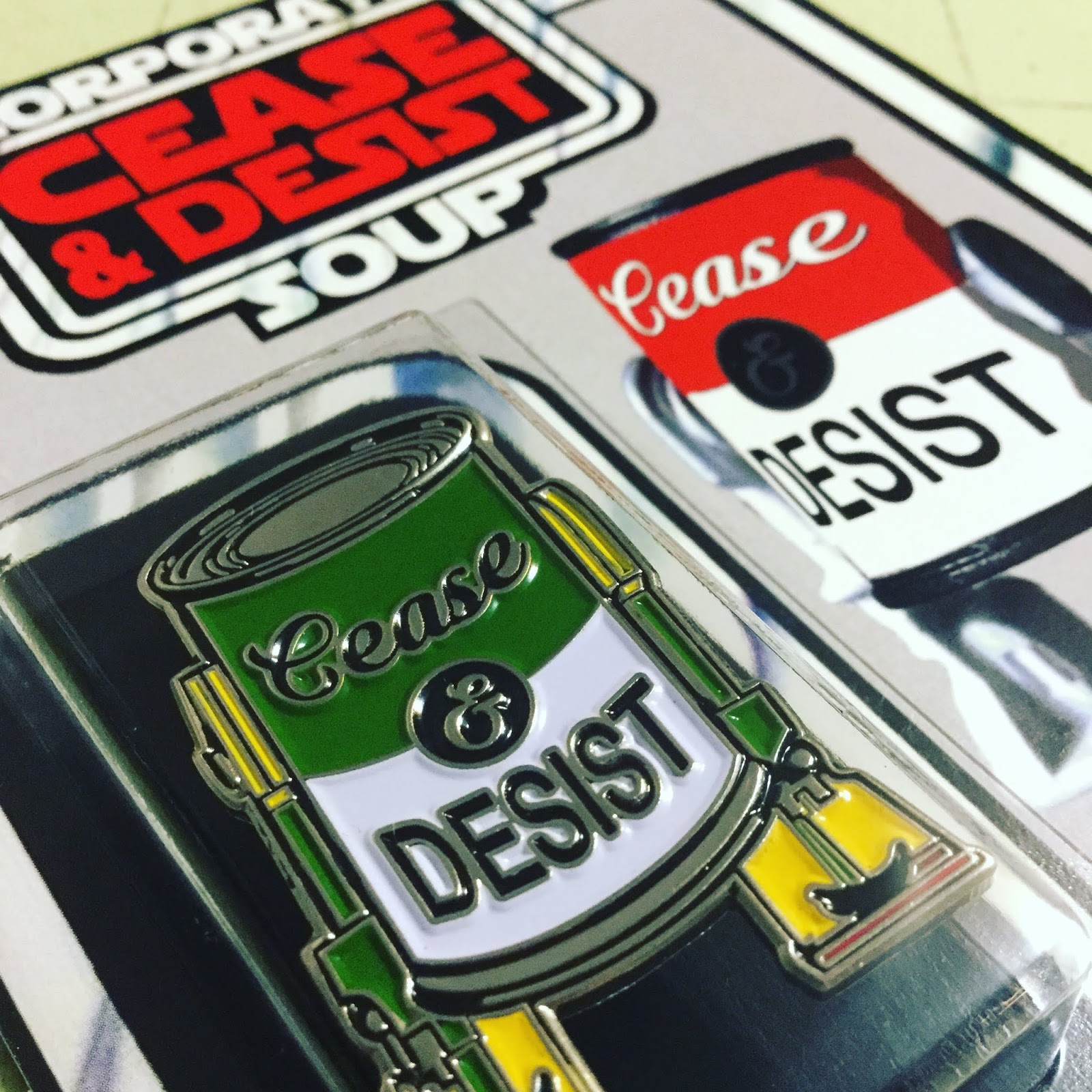 Underground Blend - A Designer Culture Blog: Cease and Desist Enamel ...