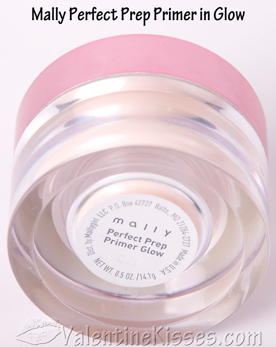 Valentine Kisses: Mally Perfect Prep Poreless Primer in Glow: swatches ...