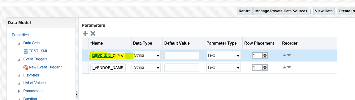 Oracle Application's Blog: Report Triggers in Fusion BIP Reports