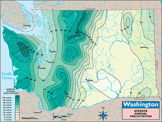 Atlas Guide to Unknown Maps: Isohyet