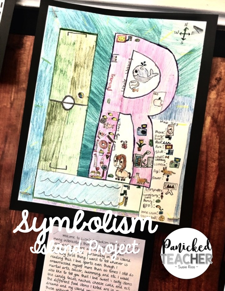 Symbolism Island Projects! | Panicked Teacher