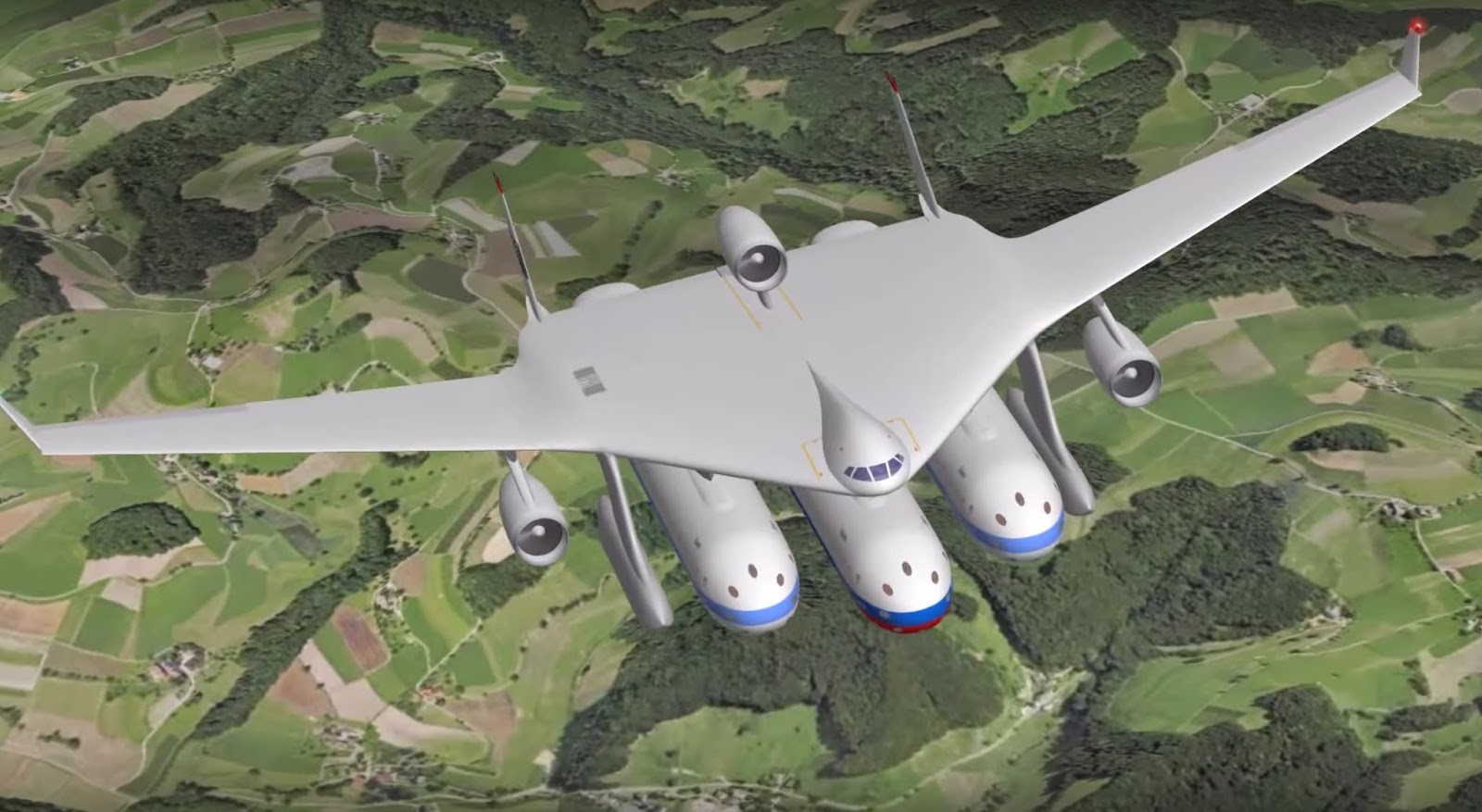 Konsept for fremtidens containerfly ~ Arkitektur & Miljøteknologi