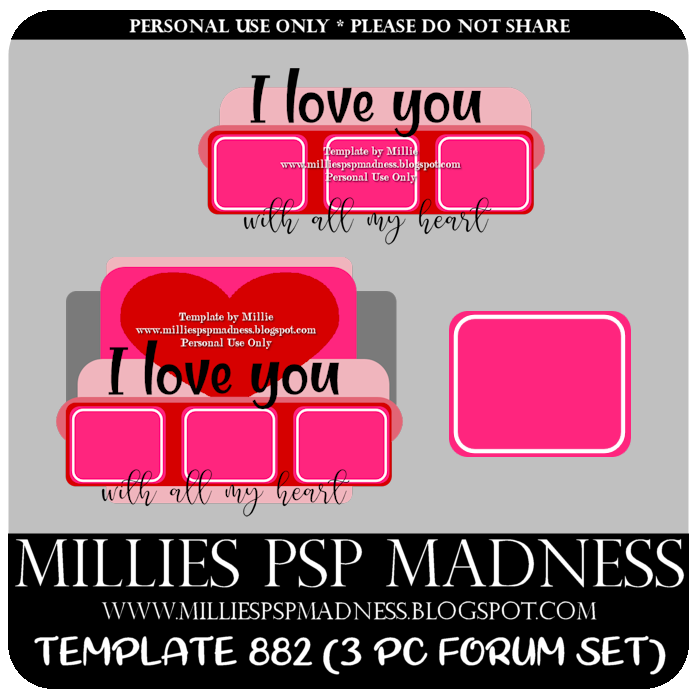 Millie's PSP Madness: TEMPLATE 882 3PC SET AND tag with Arthur Crowe ...