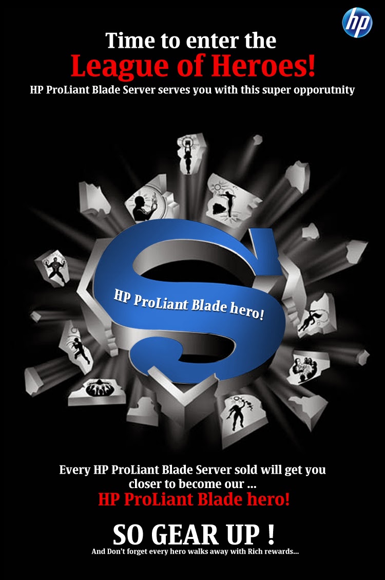 Profile and Samples Blog of Partha Anant: HP Blade Superhero EDM