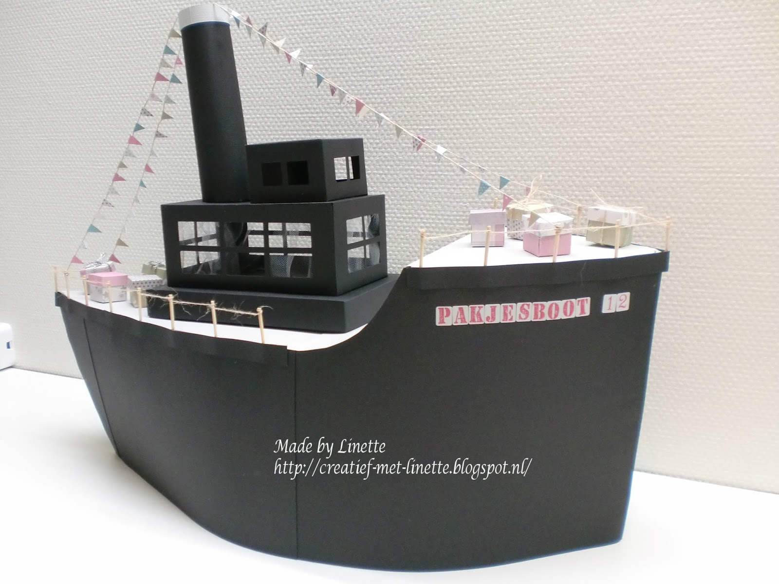 Linette's Creaties: Pakjesboot