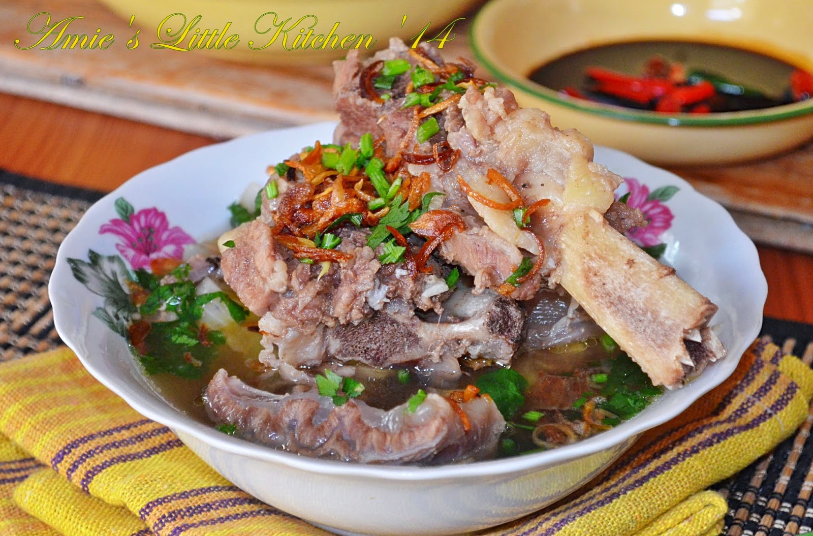 Resepi Warisan : Sup Tulang Yang Pastinya Sedap! - Amie's Little Kitchen