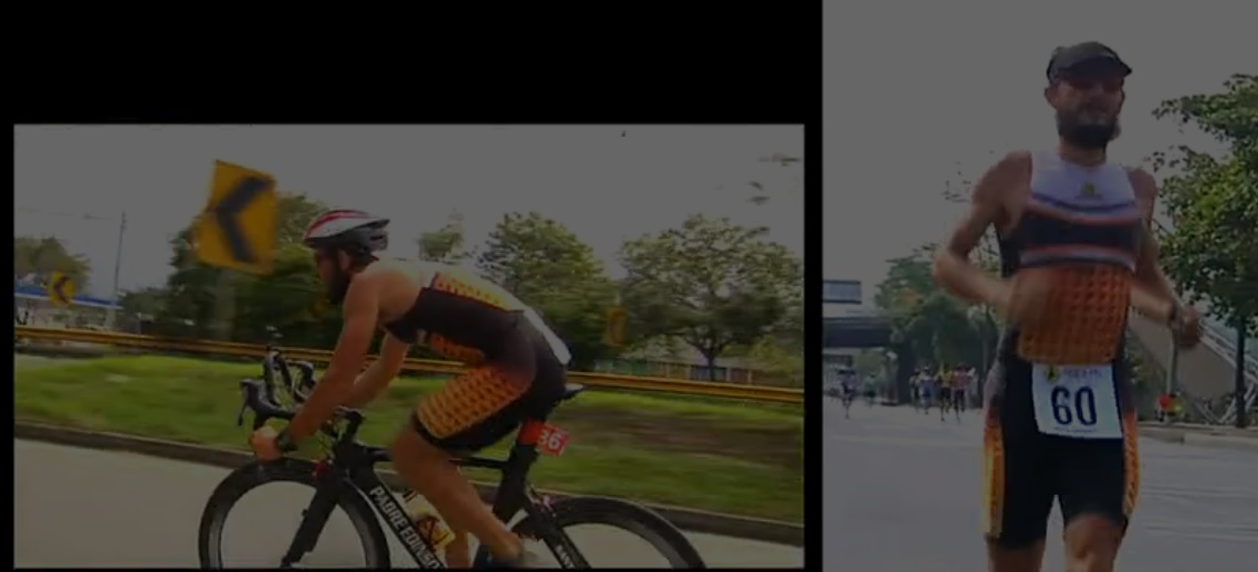 yo y mis circunstancias: Edinson Serna,el cura triatleta