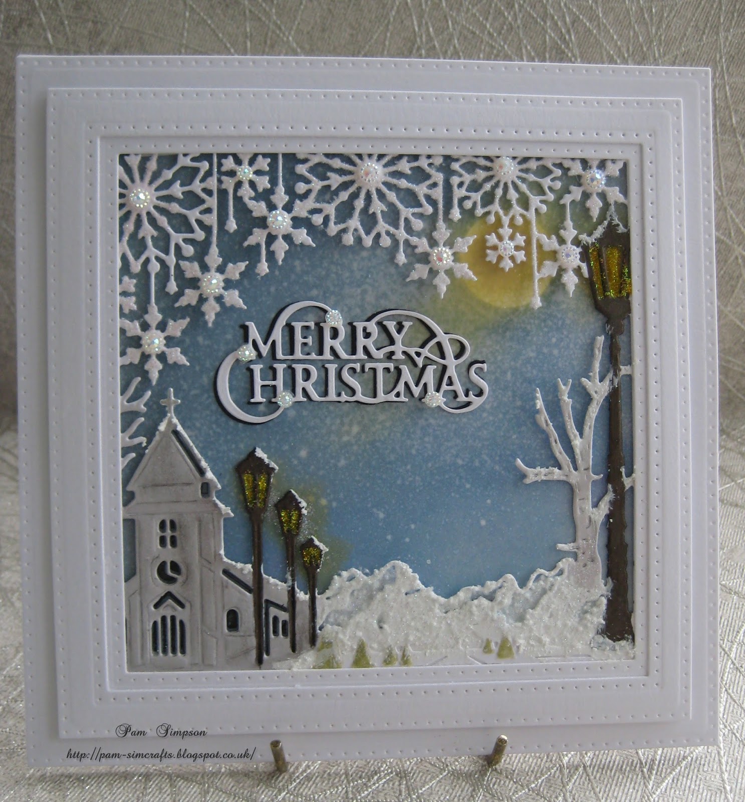 pamscrafts: Vintage Winter Scene