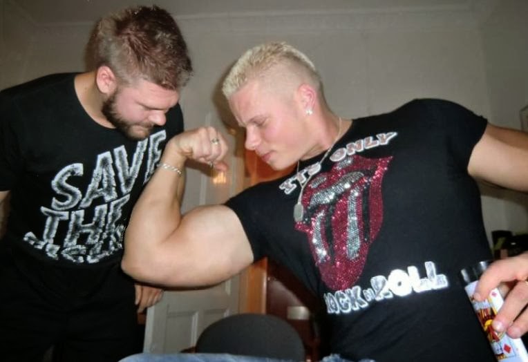 the beauty of male muscle: bodybuilders & average people