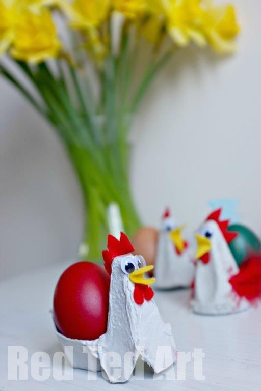 Shine Kids Crafts: Recycle Year of Rooster Crafts / Chicken Crafts