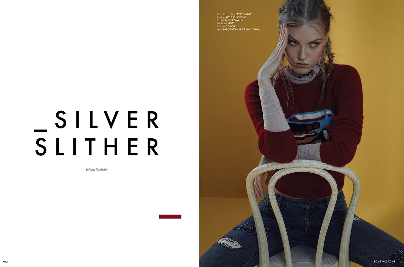 ELITE MODEL MANAGEMENT TORONTO : #editorials "Silver Slither" Sam ...