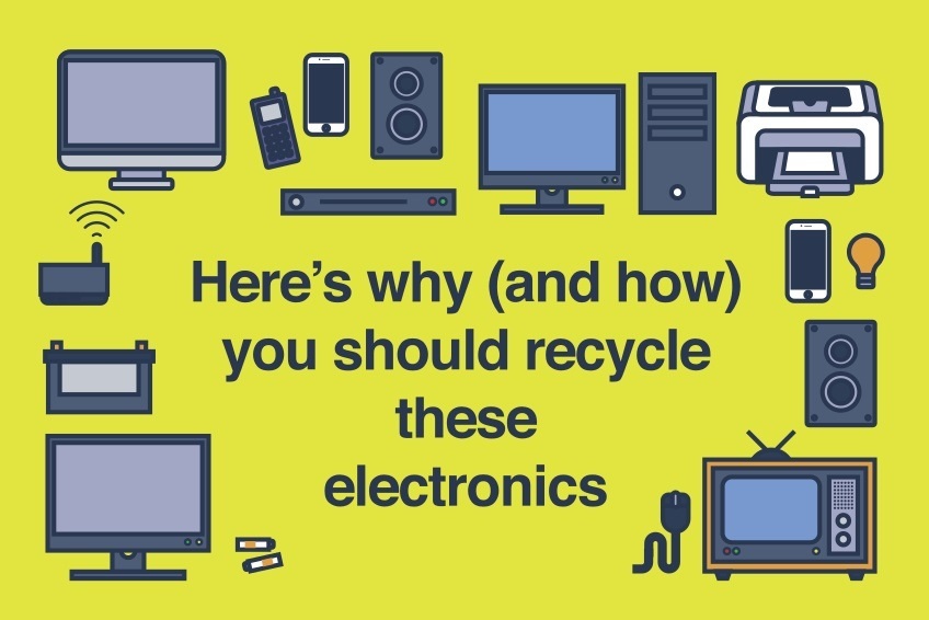How to Recycle Electronics And Why You Should - #infographic / Digital ...