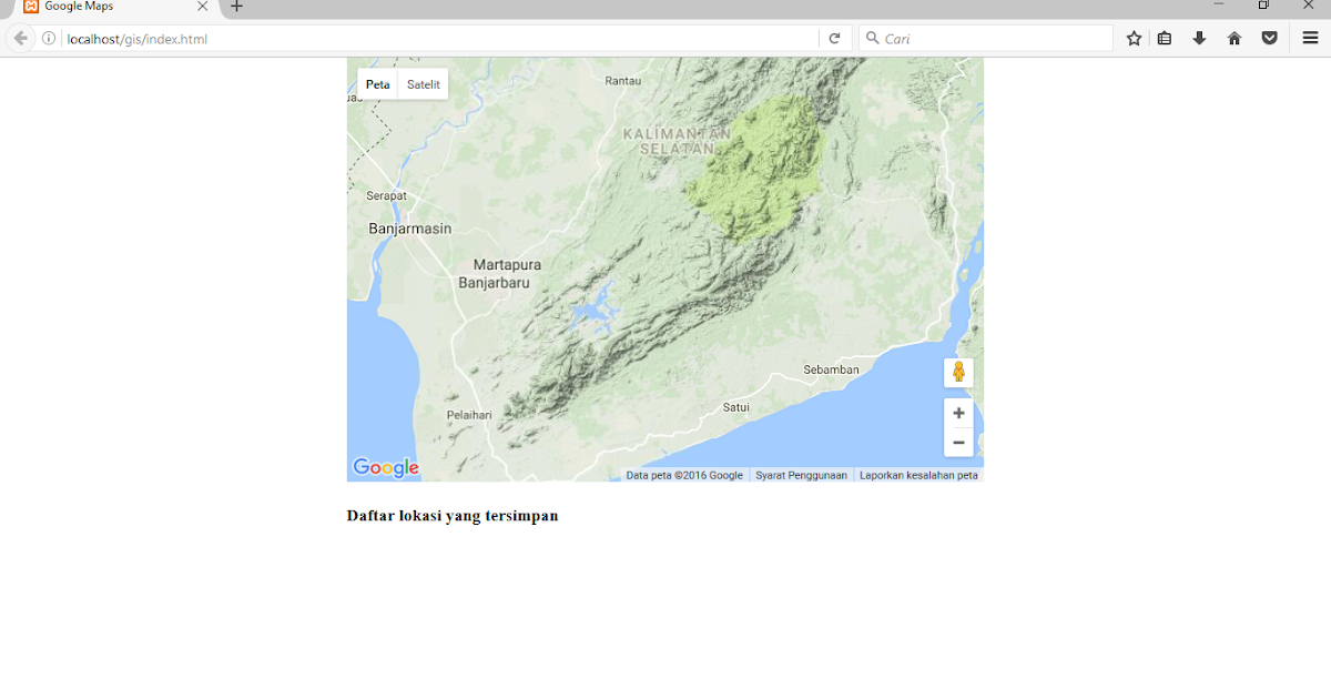 GIS dengan jQuery ~ COMPUTER SCIENCE 14