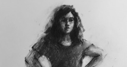 Connie Chadwell's Hackberry Street Studio: Akimbo - original charcoal ...